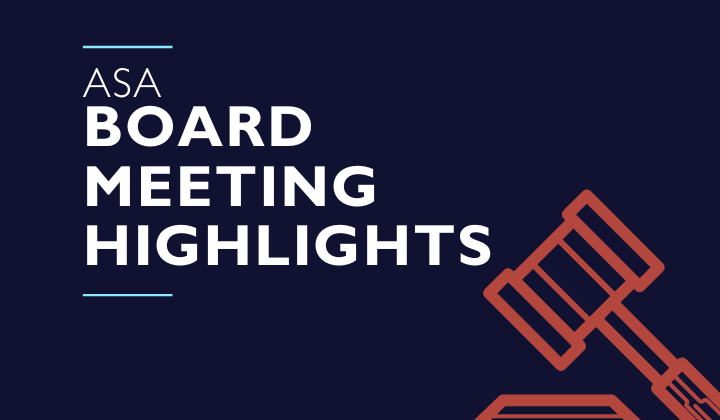 Highlights of the November 21–22, 2025, ASA Board of Directors Meeting