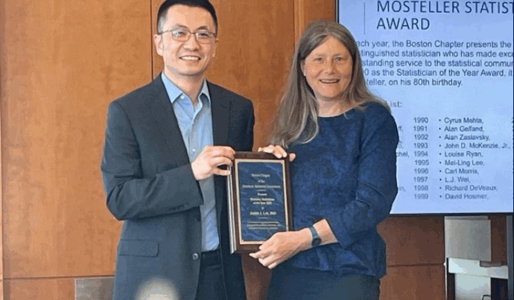 Judith Lok Recognized with Mosteller Statistician of the Year Award